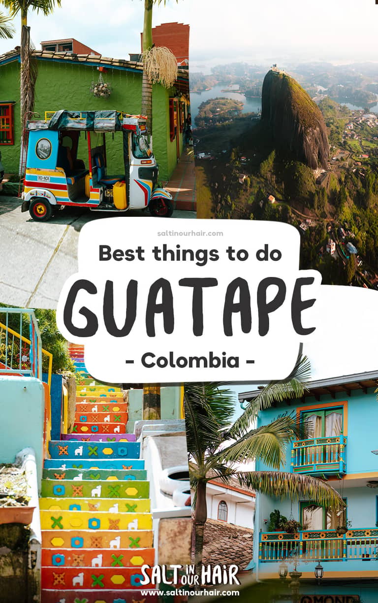 Guatapé: Tips voor het Kleurrijke Dorp en El Peñol Rots (Colombia)