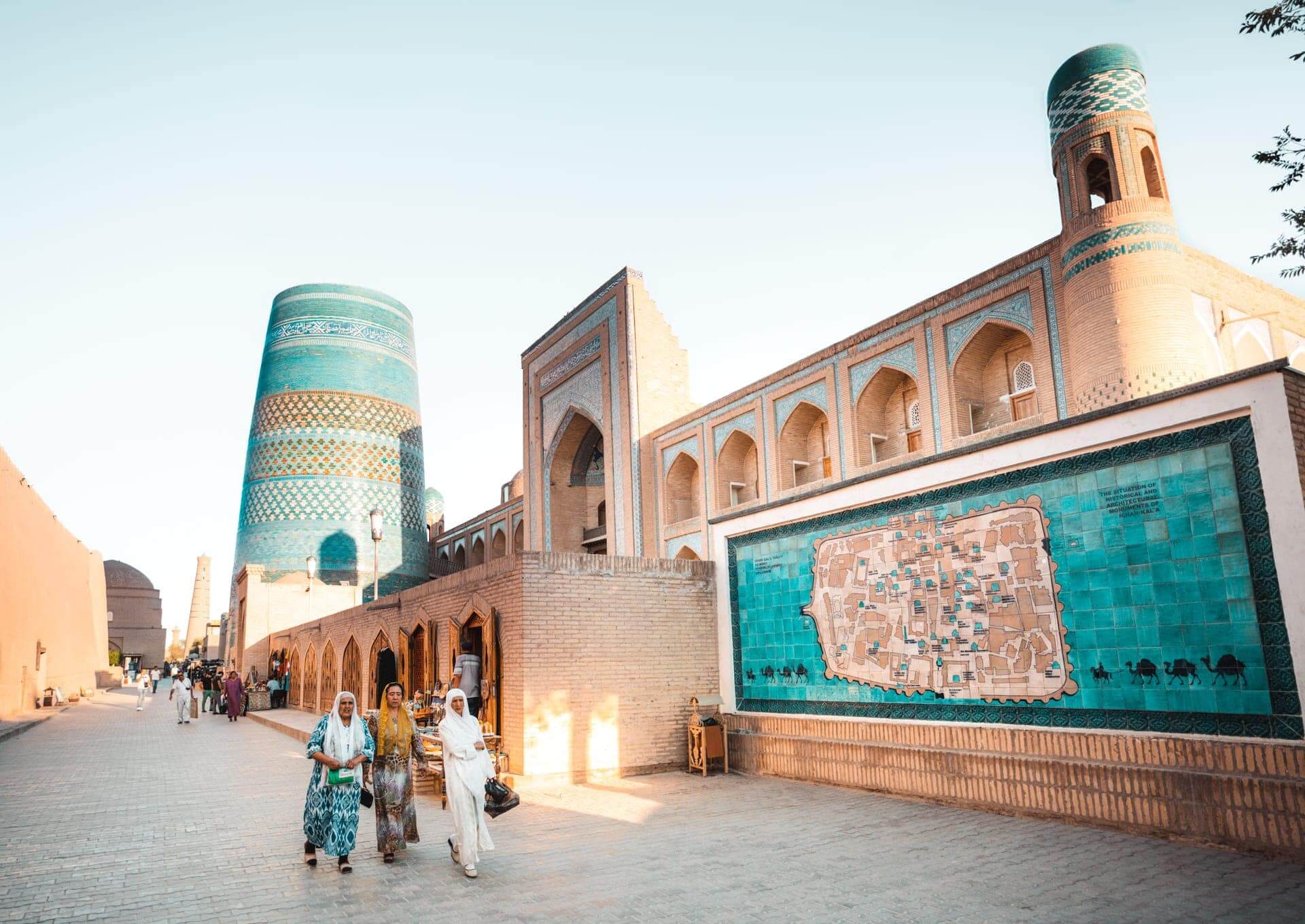 KHIVA UZBEKISTAN - Open Air Museum in Uzbekistan's Desert